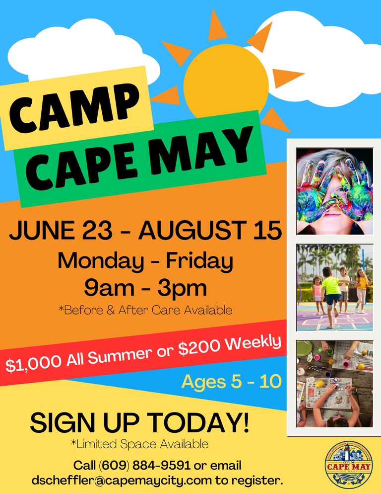 Official Website for the City of Cape May NJ - Camp Cape May